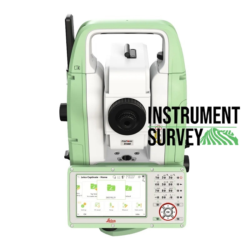 Leica TS10 1 Second R1000 Reflectorless Manual Total Station